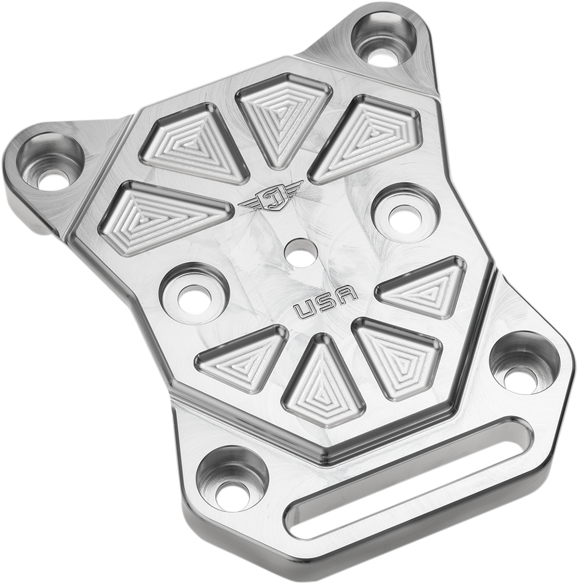 Radius Rod Support Plate - Raw Aluminum – Ruta 70