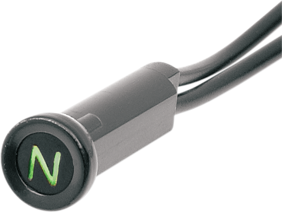 Snap-In Indicator Light - Neutral - Black Bezel – Ruta 70