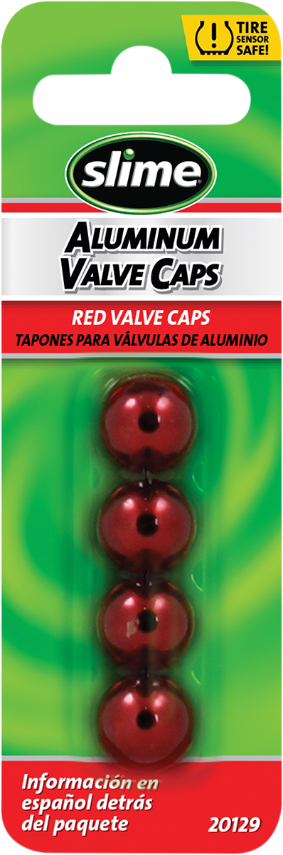 Valve Stem Caps - Red - 4 Pack – Ruta 70