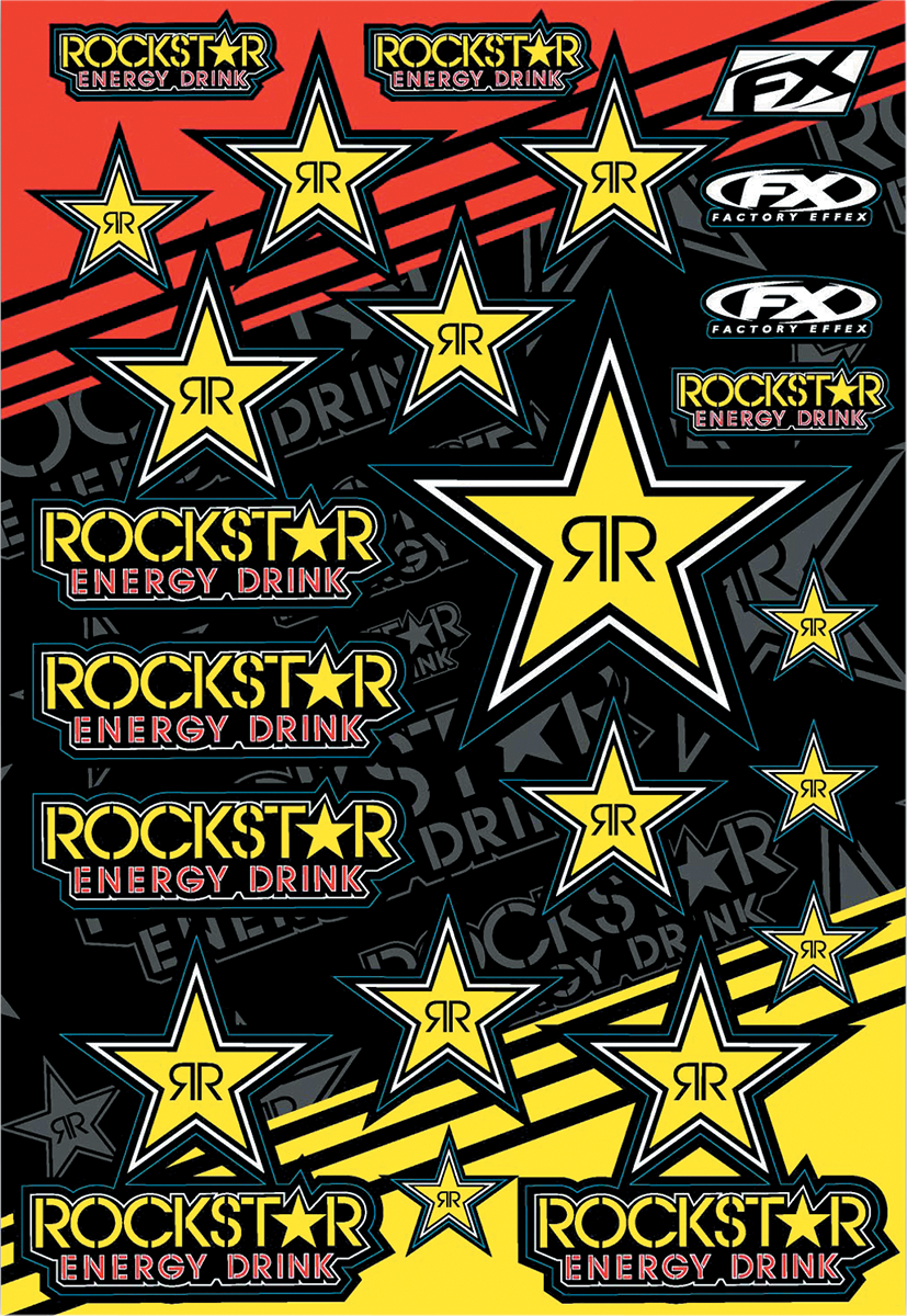 Rockstar Sticker Kit - Reflective Gold – Ruta 70