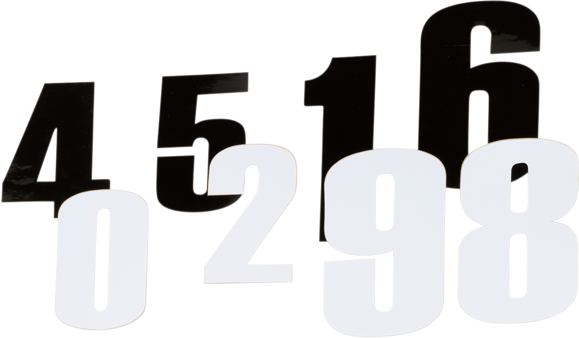 Race Number 0 - Black - 4.5" – Ruta 70