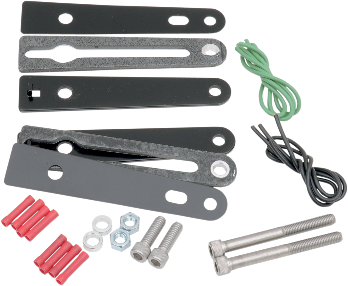 Turn Signal Relocation Kit - Dyna - Black – Ruta 70